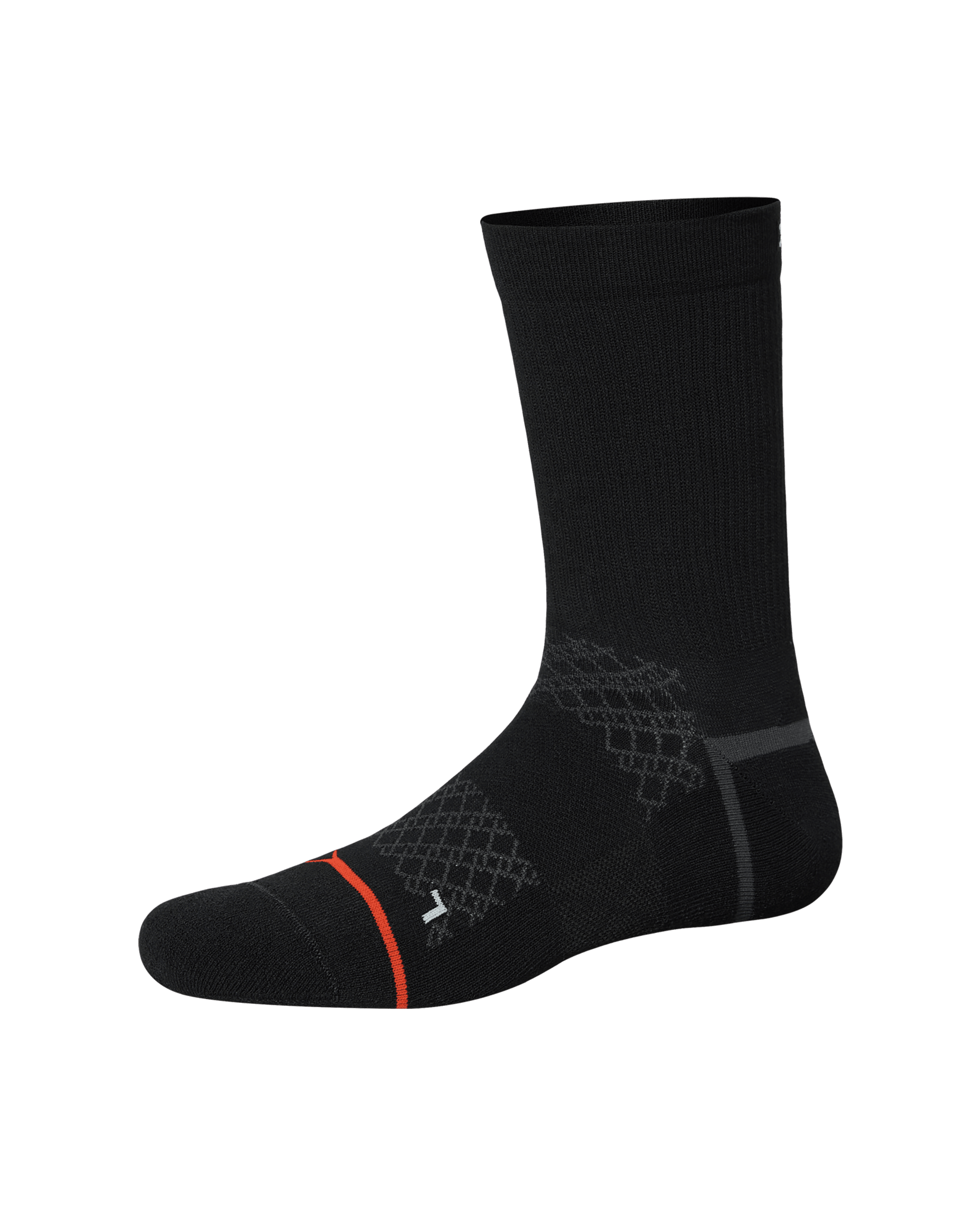 Ball Lock Performance Crew Sock - Black | SAXX Underwear