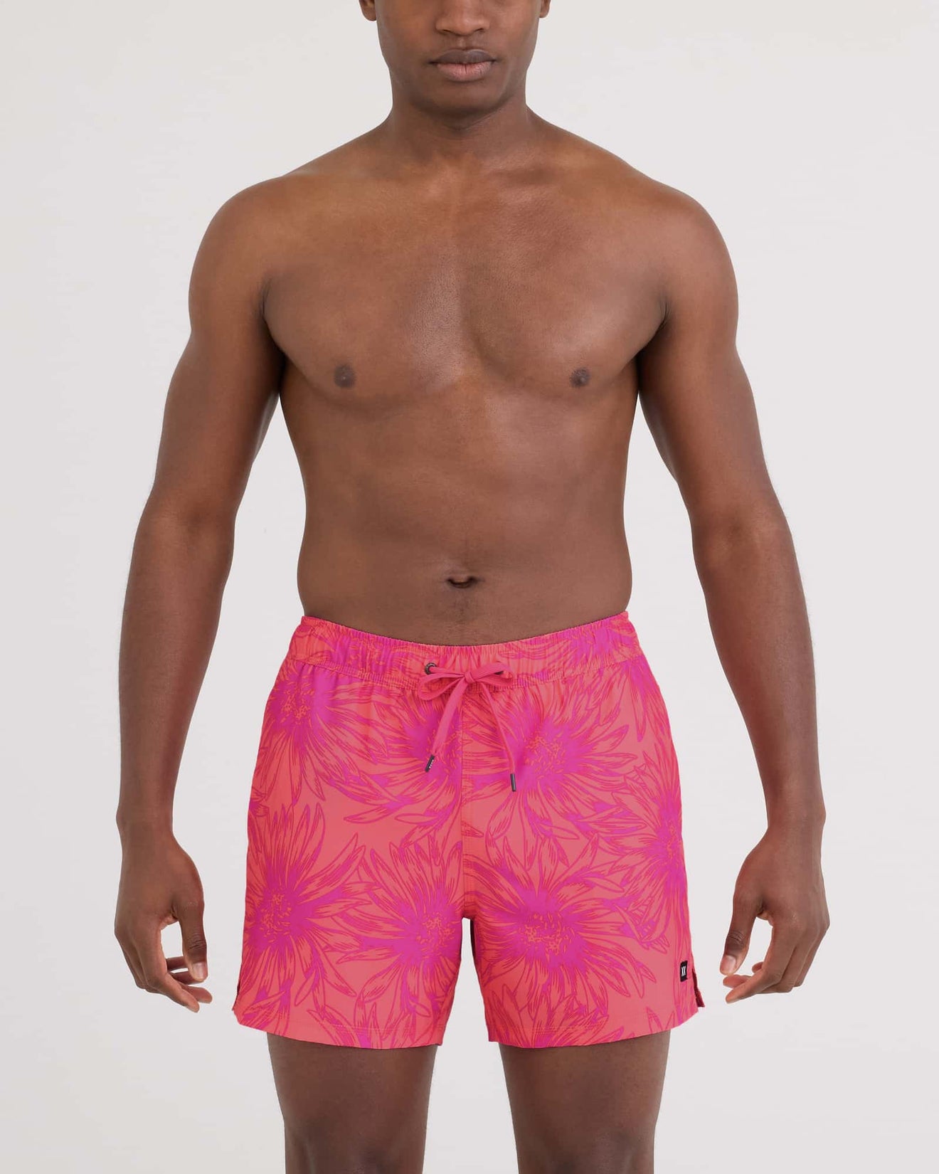 Oh Buoy 2N1 Stretch Swim Trunk - Big Daisy-Gumball | SAXX Underwear